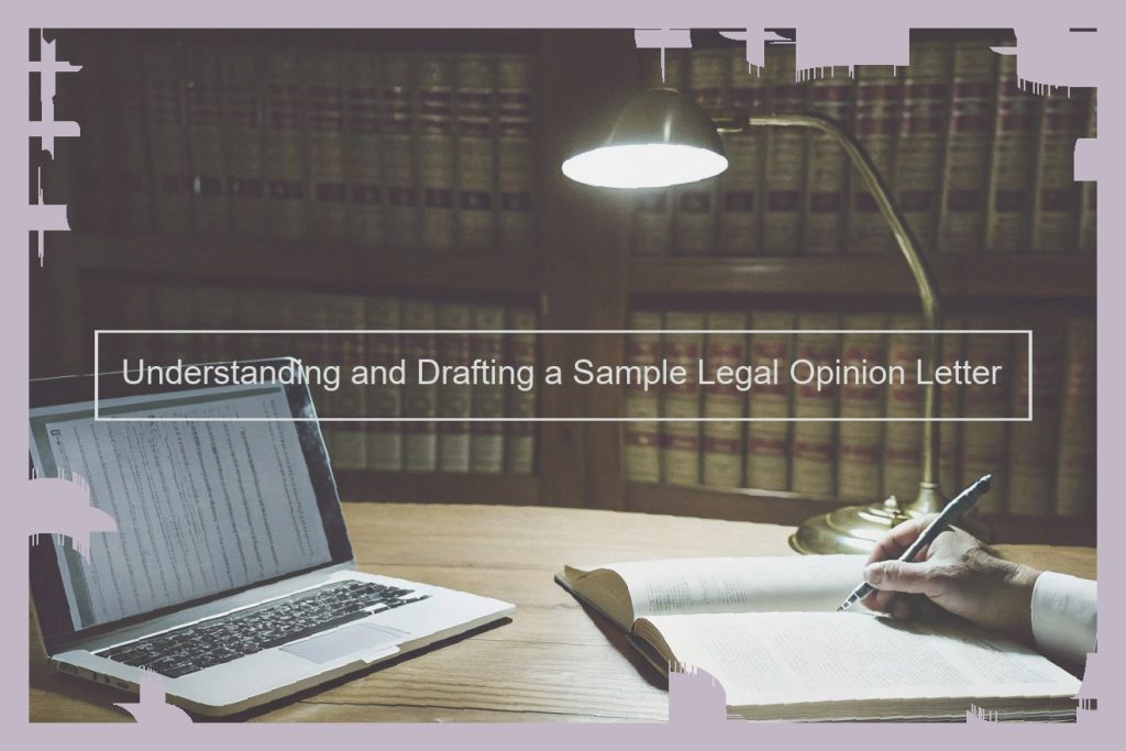 Understanding and Drafting a Sample Legal Opinion Letter - Legal ...